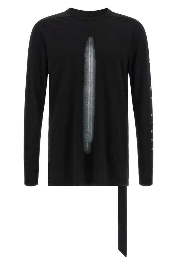 Rick Owens Level' Long-sleeve T-shirt - Black