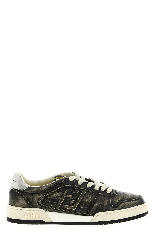 Fendi Match Leather Sneaker