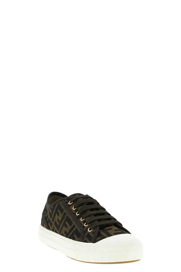 Fendi Sneaker Ff Jacquard Craftsmanship