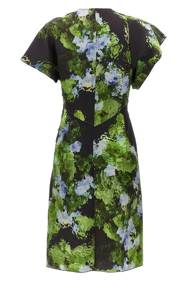 Victoria Beckham Dress 'twist Shoulder Dress