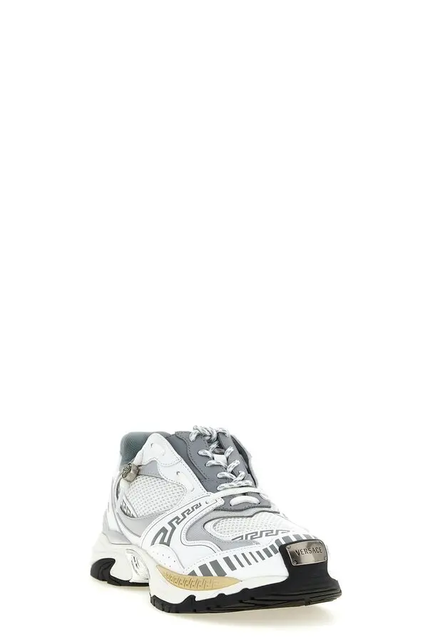 Versace Sneakers With Greca Pattern