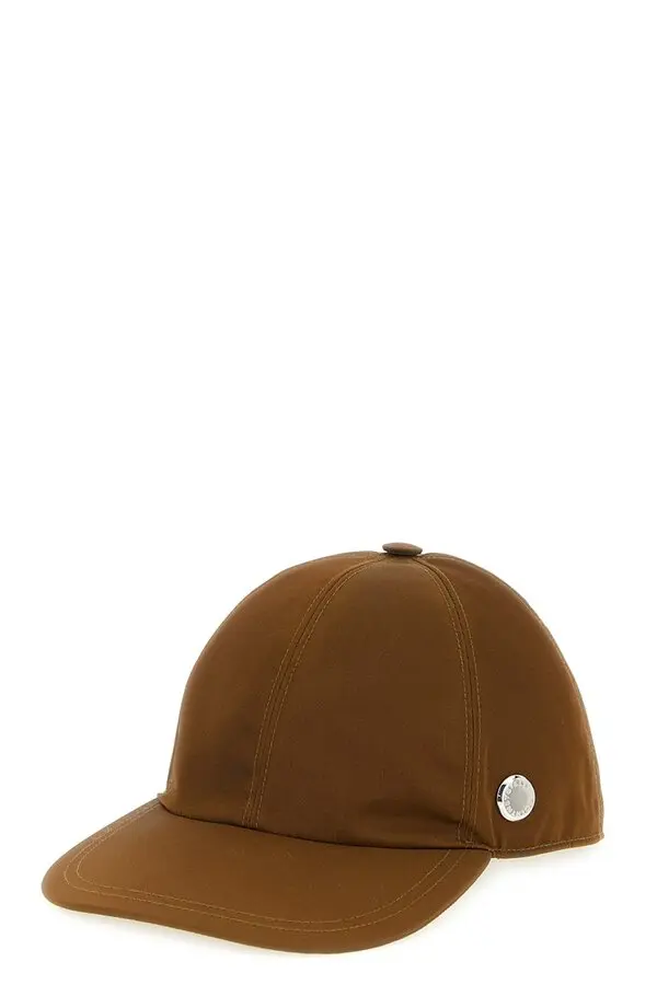 Stella McCartney Baseball Cap With Metal Plaque