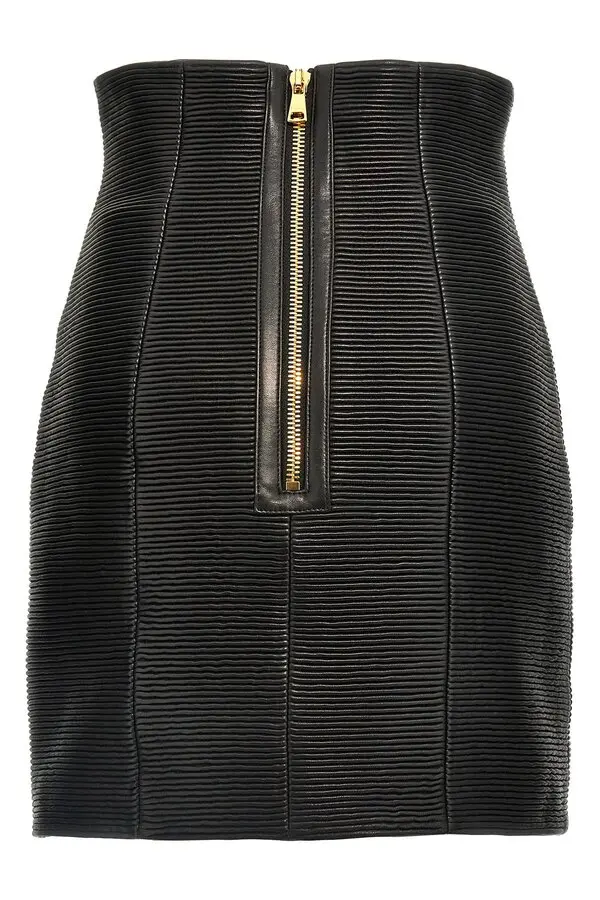 Balmain Skirt 'hw Rolled