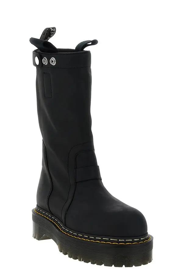 Rick Owens Dr. Martens X 'quad Sole Pull On' Boots