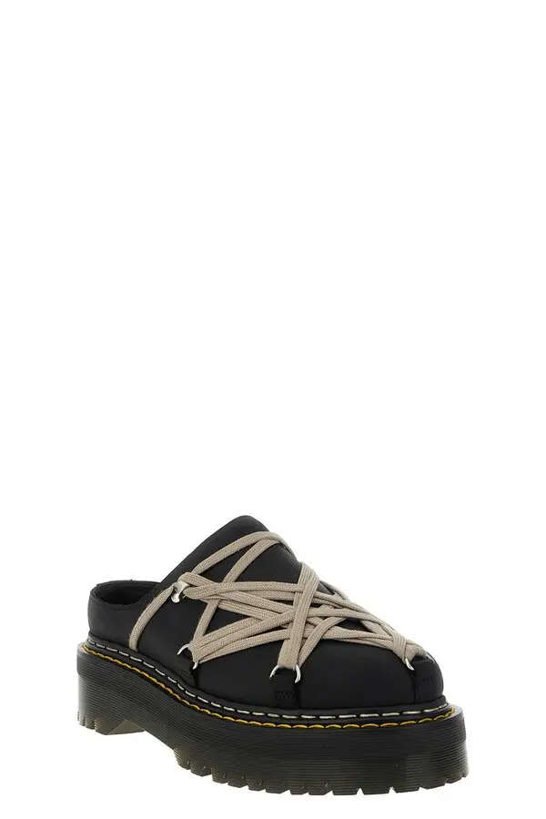 Rick Owens Mule 'quadsolemegalace' Dr. Martens X Rickowens