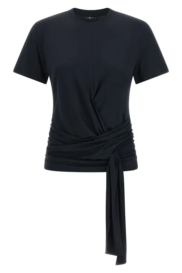 7 For All Mankind Fitted Twist' T-shirt