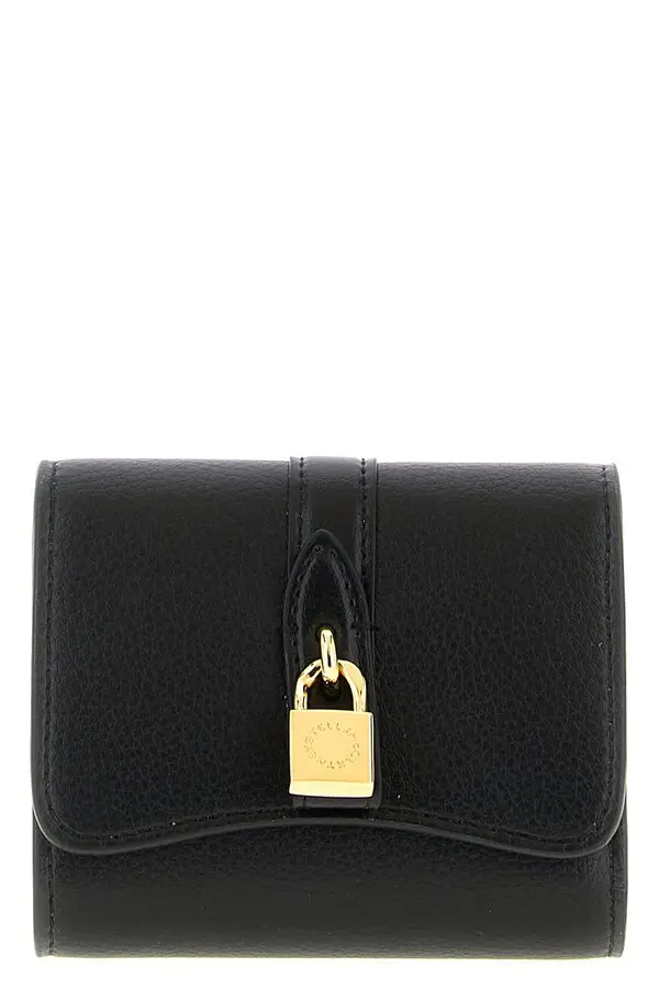 Stella McCartney Trifold Wallet With Padlock