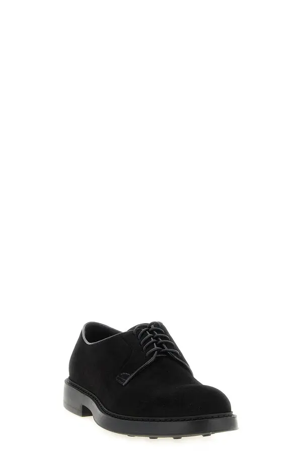 DOUCAL'S Suede Derby Shoes