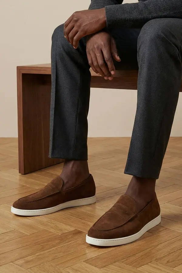 Church's Suede Leather Loafer