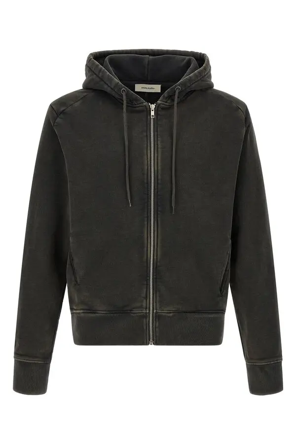 ENTIRE STUDIOS Zip-up Hoodie - Black