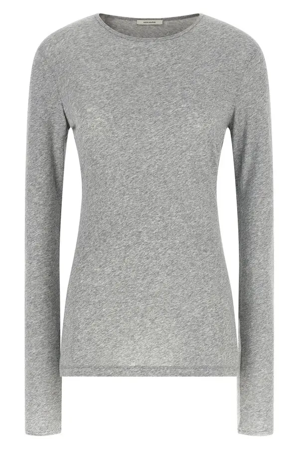 ENTIRE STUDIOS Long-sleeve Jersey Top - Gray