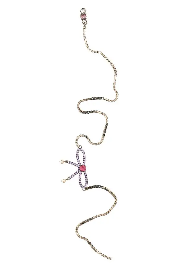 Dsquared2 Earring 'bow Crystal Long