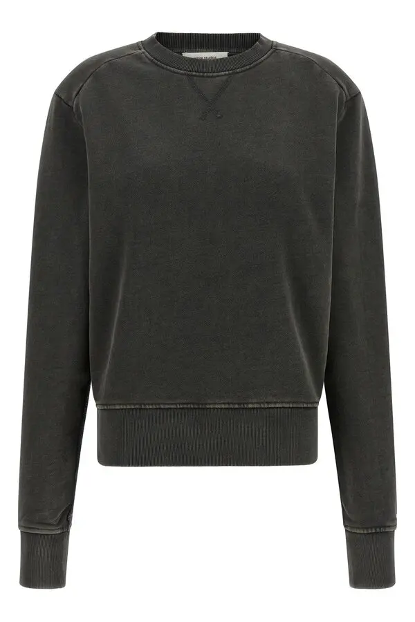 ENTIRE STUDIOS Boxy Crewneck Sweatshirt - Black