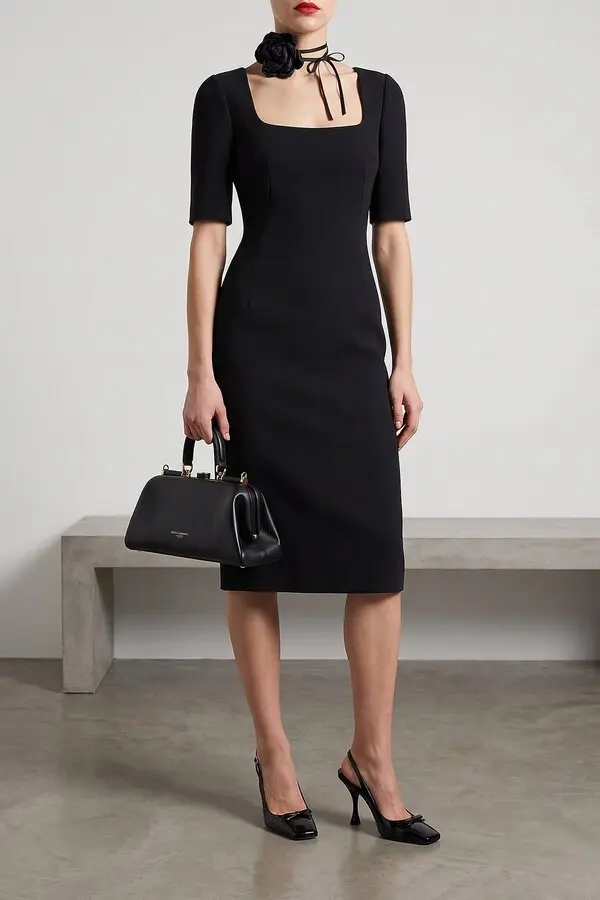 Dolce & Gabbana Double Crepe Dress