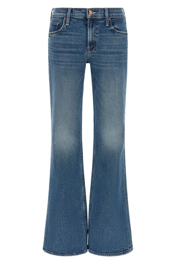 MOTHER Flared Jeans With M Stitching