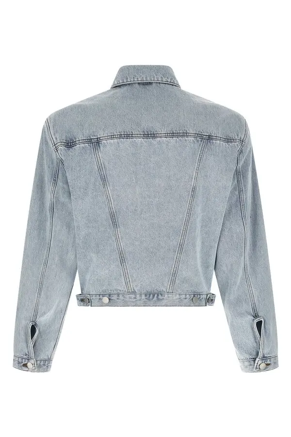 ENTIRE STUDIOS Denim Jacket With Engraved Buttons