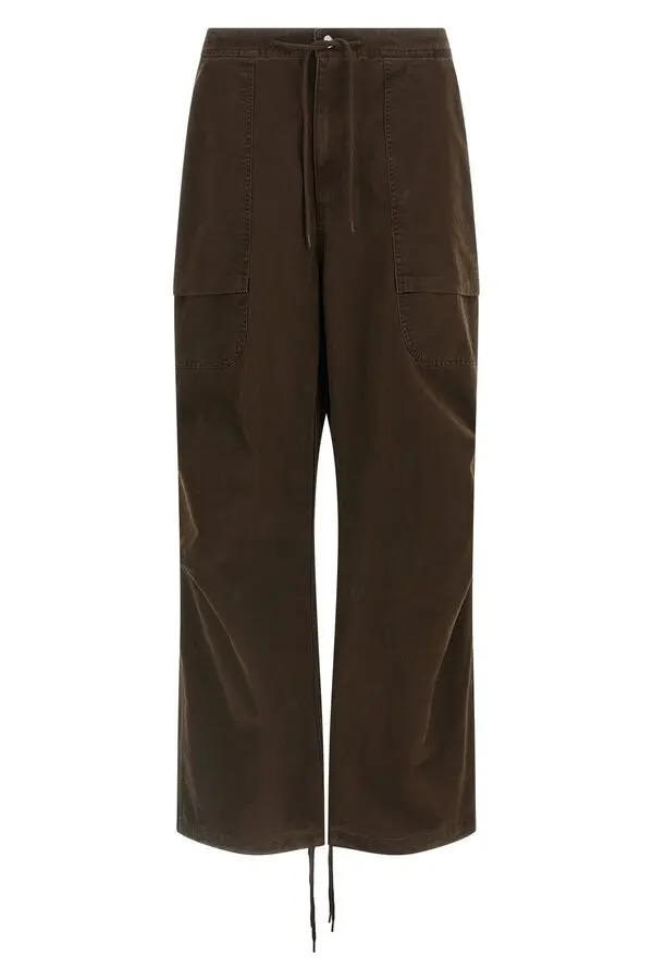 ENTIRE STUDIOS Cargo Trousers With Drawstring - Brown