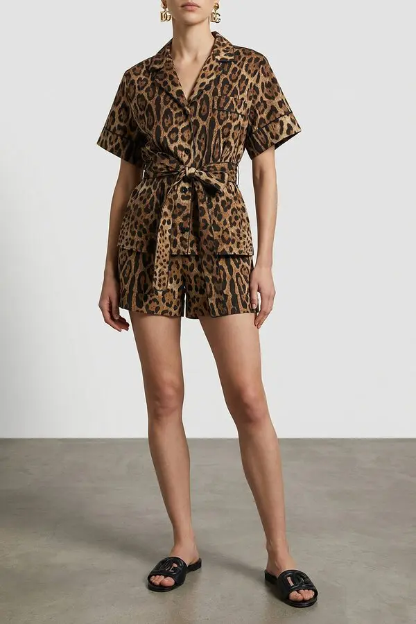 Dolce & Gabbana Shirt With Contrast Piping
