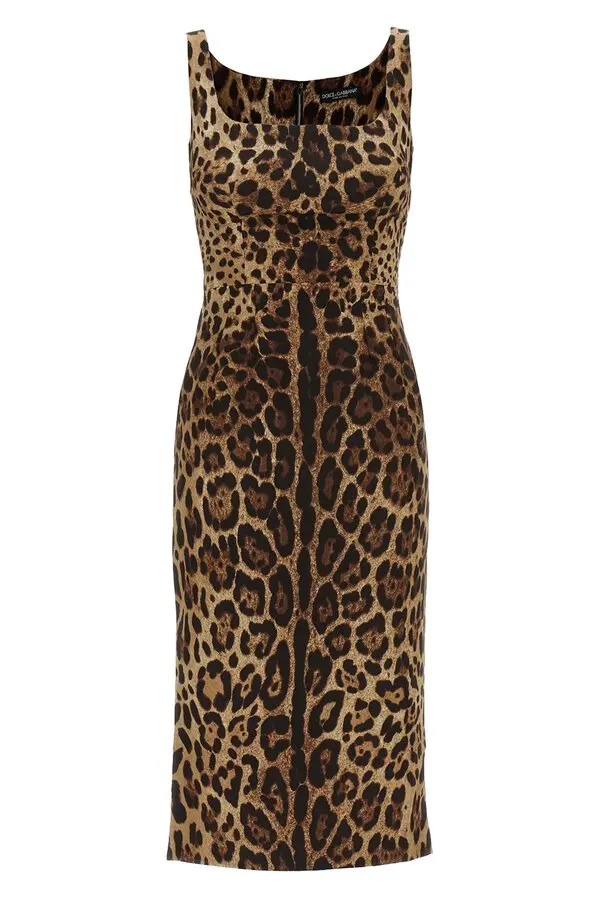 Dolce & Gabbana Silk Charmeuse Dress