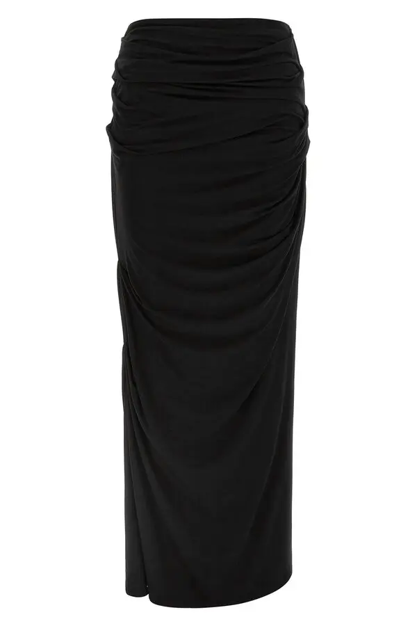 ENTIRE STUDIOS Draped Maxi Skirt