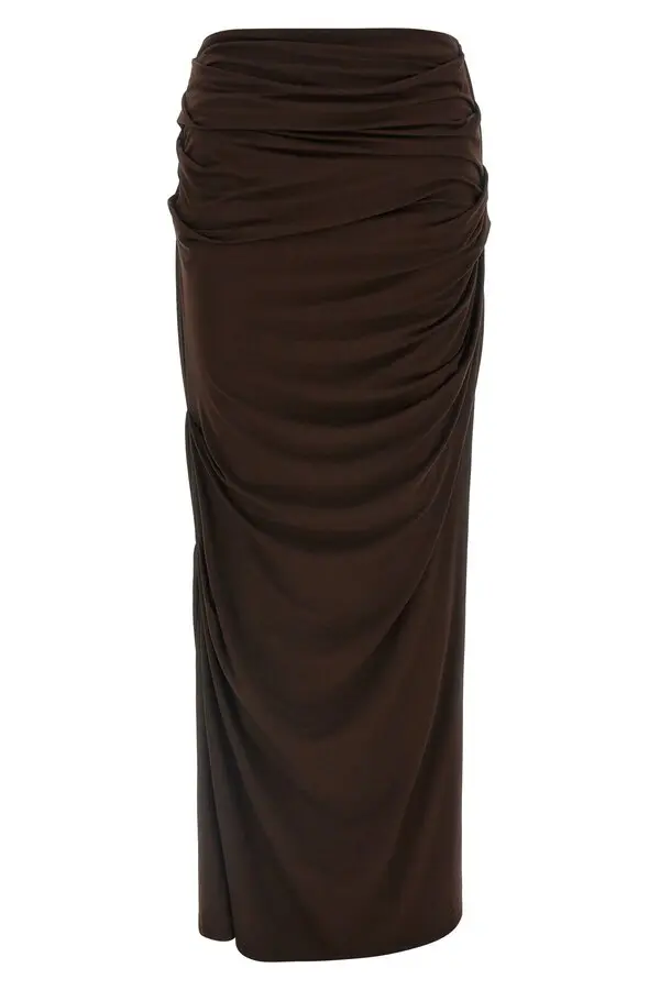 ENTIRE STUDIOS Asymmetric Draped Skirt