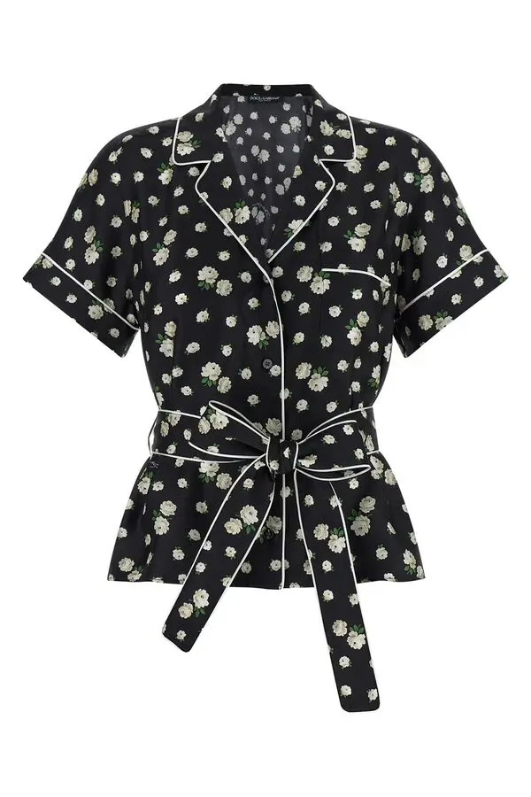 Dolce & Gabbana Shirt With Contrast Piping