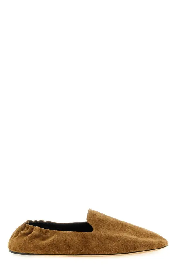 THE ROW Casa Suede Slipper