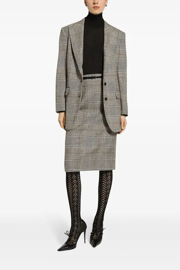 Dolce & Gabbana Pied De Poule' Blazer
