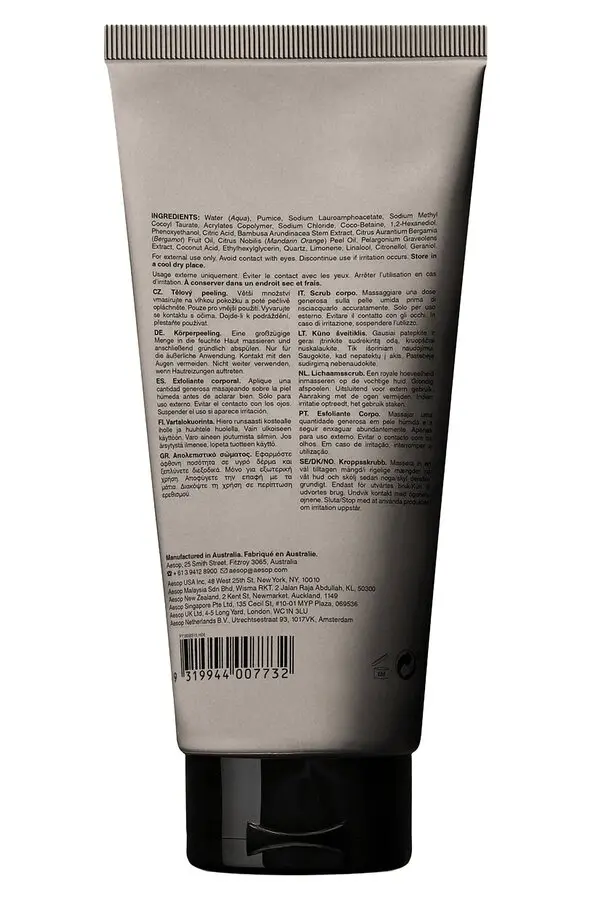 Aesop Redemption Body Scrub 180 Ml