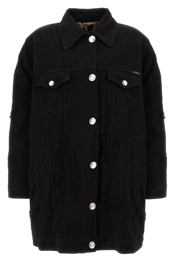 Dolce & Gabbana Kim Denim Jacket - Black