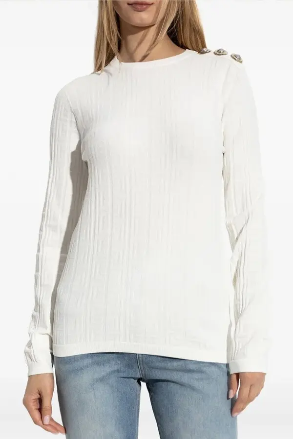 Balmain Top 'monogram Knit