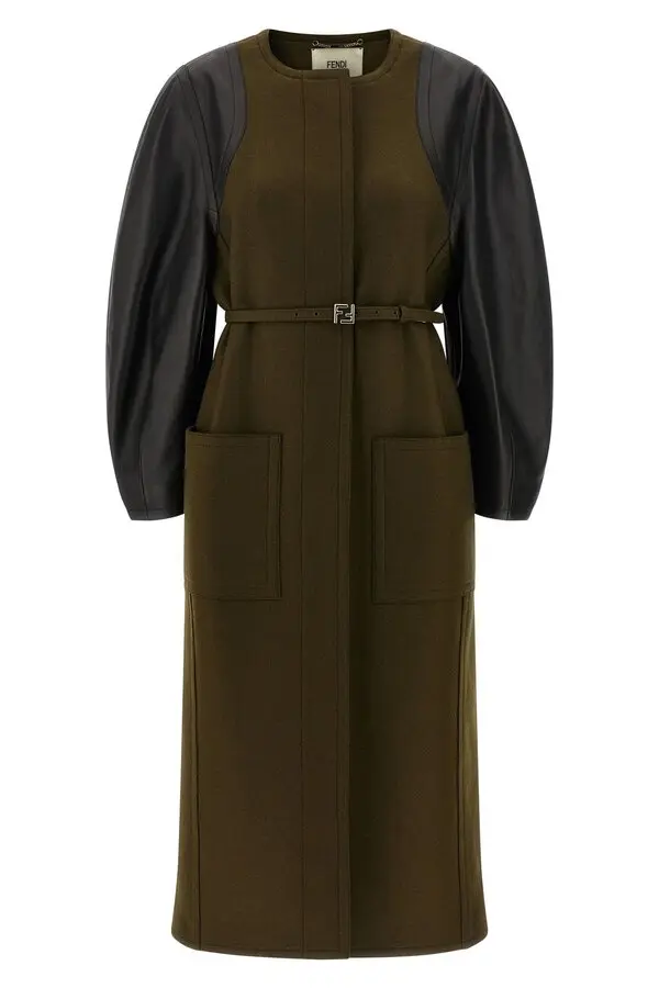 Fendi Coat 'soprabito Wool Felt