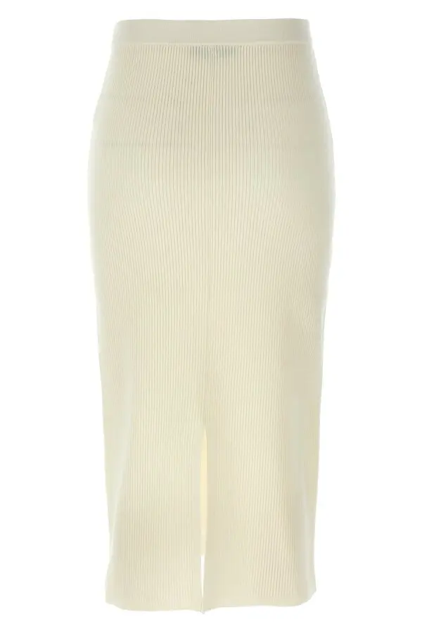Alessandra Rich Skirt 'merino Wool Knit
