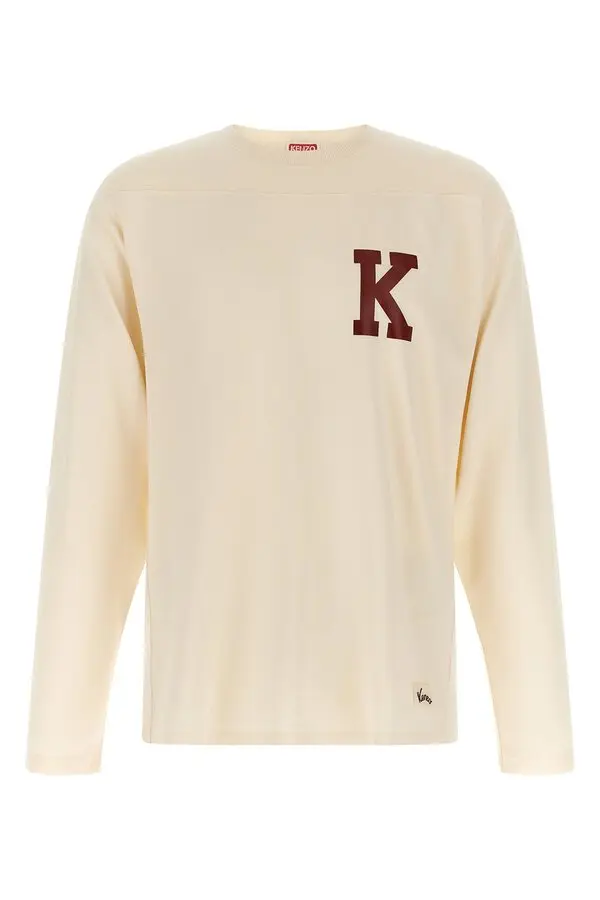 Kenzo Long-sleeved T-shirt With Varsity Logo