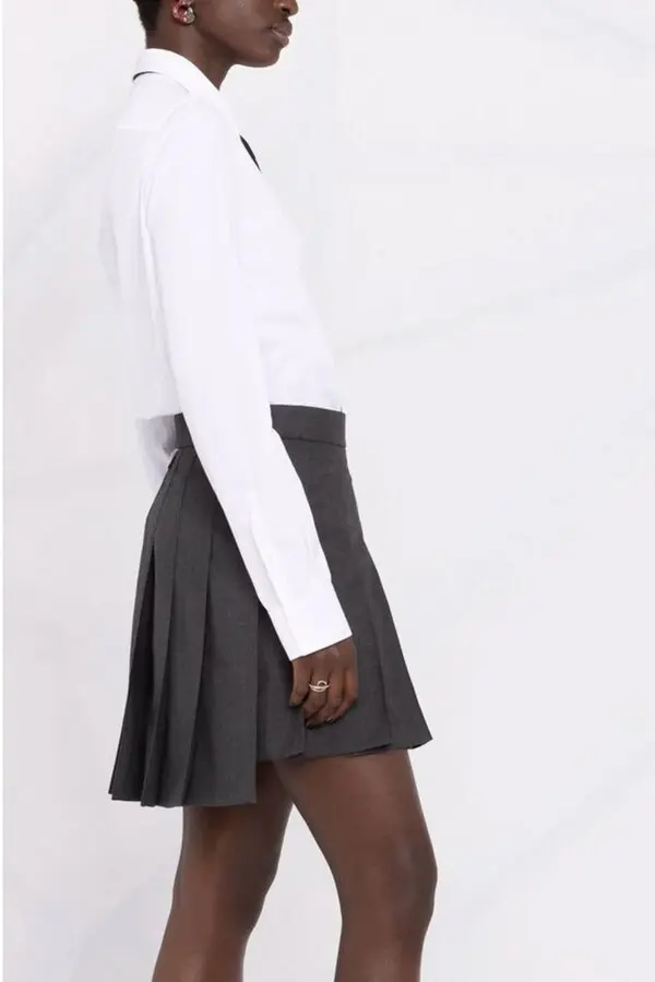 Thom Browne Twill Pleated' Skirt
