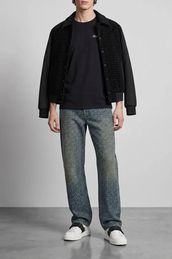 Balmain T-shirt With Cursive Logo