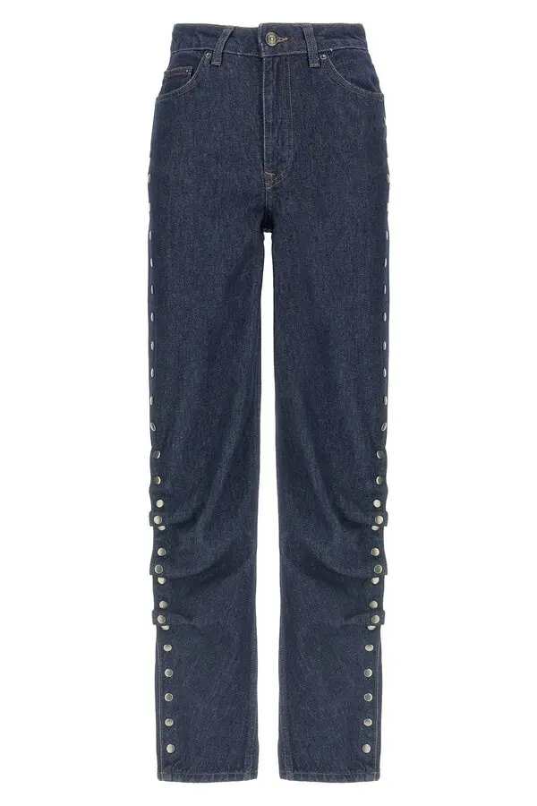 ROTATE BY BIRGER CHRISTENSEN Denim Buttoned Jeans