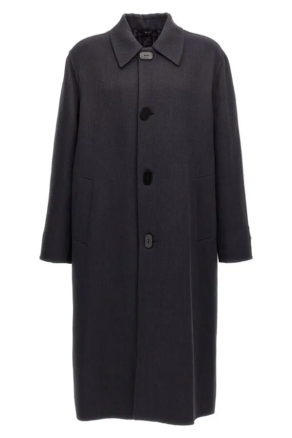 Fendi Ff Double Coat
