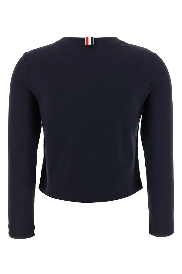 Thom Browne Cardigan 'ancora In Compact Milano