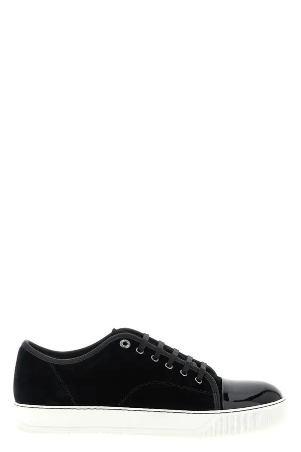 LANVIN Dbb1 Sneaker With Patent Leather Toe