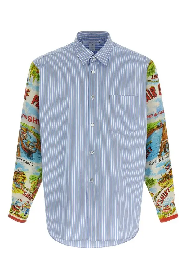 Comme Des Garçons Shirt 'patterned Sleeve