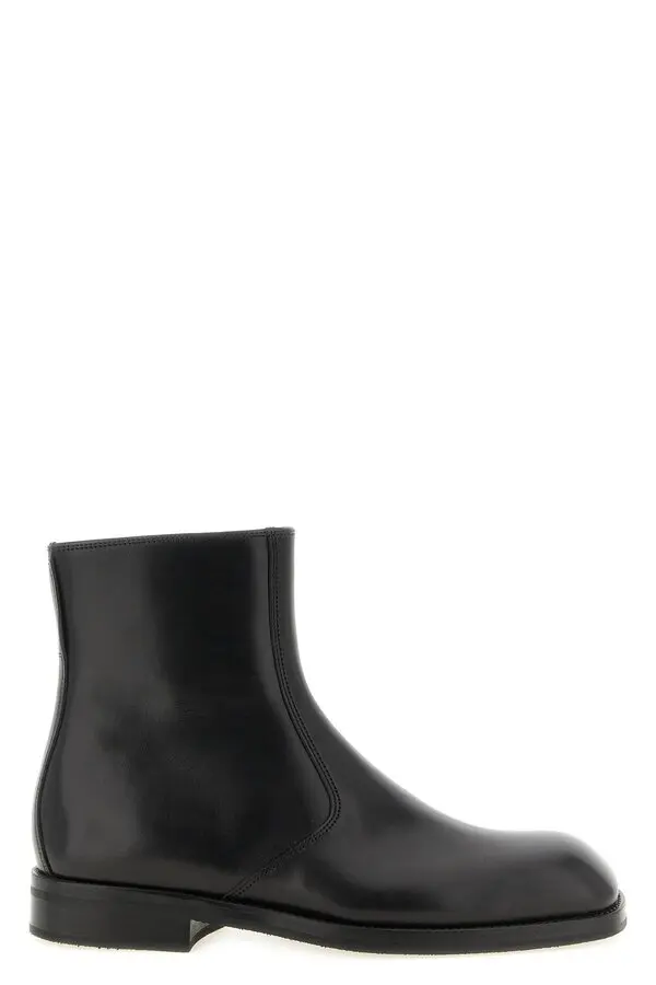 LEMAIRE Ankle Boots Square Toe