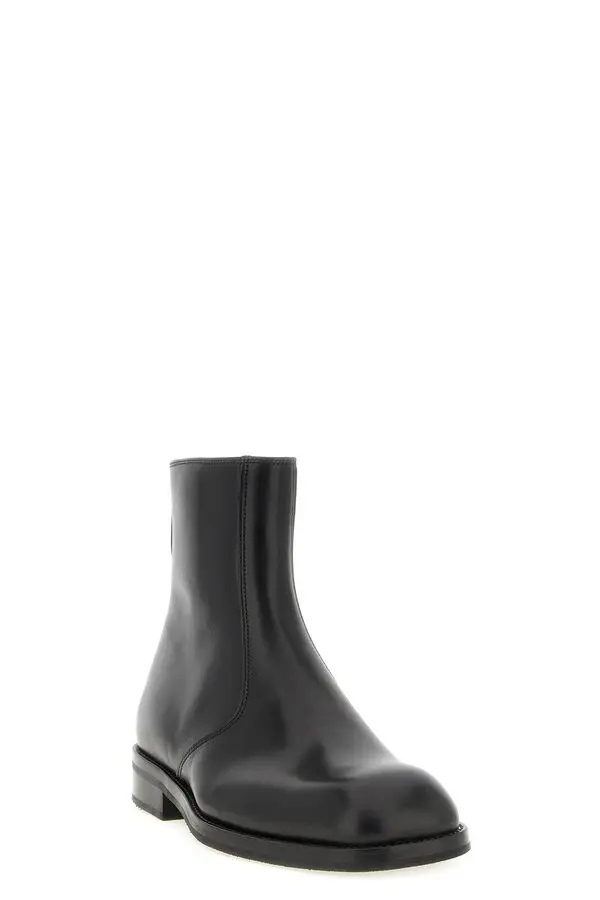 LEMAIRE Ankle Boots Square Toe