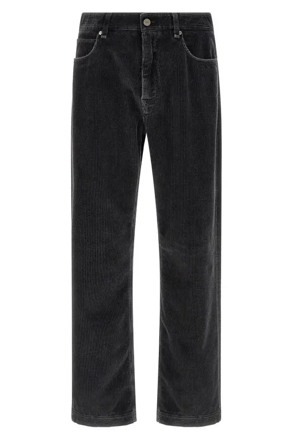 Fendi Trousers Pantalone Velluto