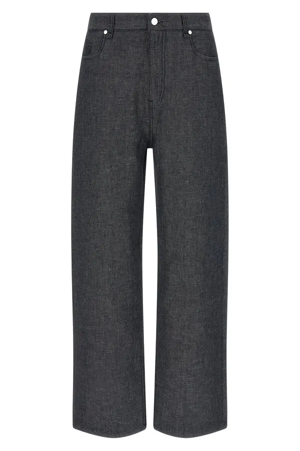 Fendi Jeans Ff Selleria Embroidery