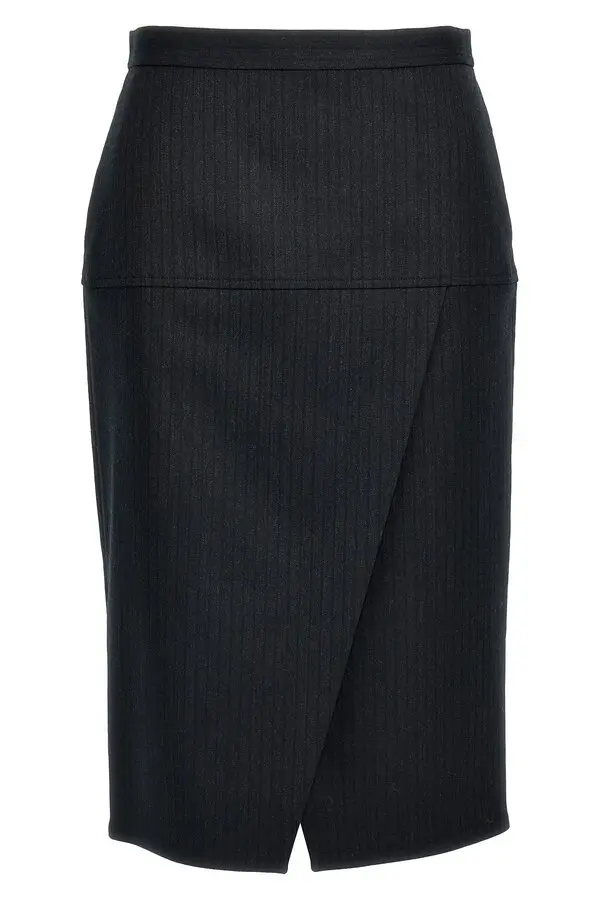 Fendi Pinstriped Wool' Skirt