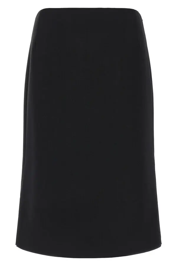 Fendi Midi Skirt With Side Slit