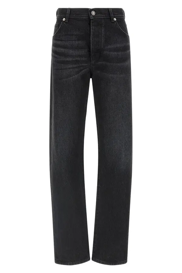 Fendi Long Jeans - Black