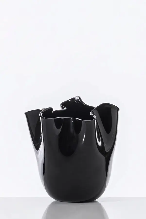 VENINI Large 'fazzoletto' Vase