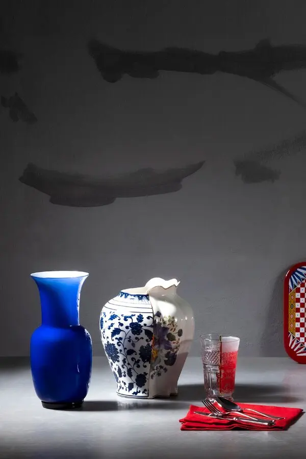 VENINI Opalino Small' Vase